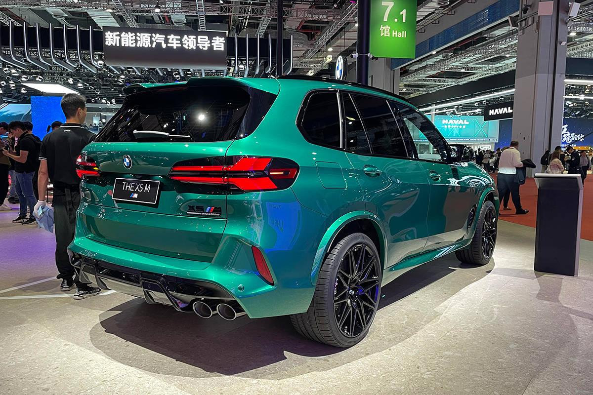 新款宝马X5 M亮相上海国际车展，内饰或成败笔？