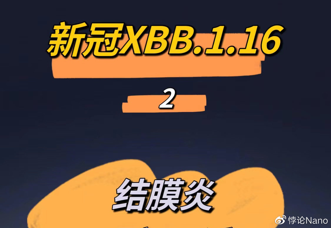 新冠变异病毒XBB.1.16(2)：结膜炎或眼部不适|新冠|眼部|病毒_新浪新闻