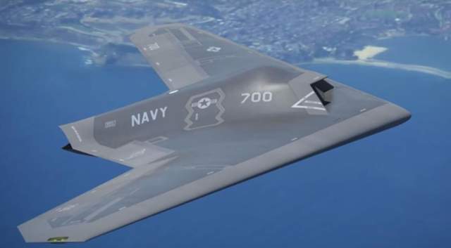 美新一代无人机RQ-180，充当通信节点作用，战场生存力突出|无人机|RQ-180|美国_新浪新闻