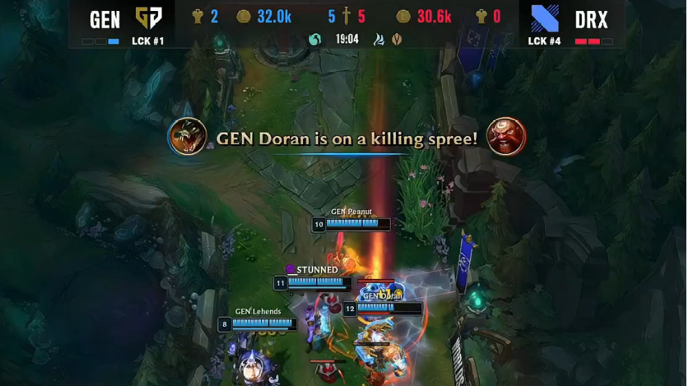 Ruler尽力了！GEN止步四强，DRX让一追三晋级决赛|泰坦|大龙|晋级_新浪新闻