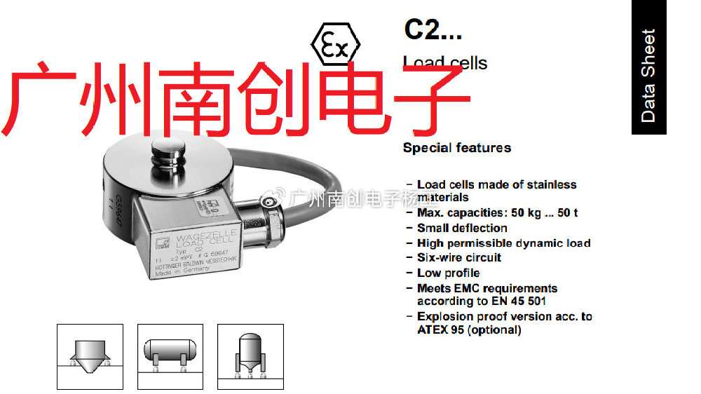 德国HBM称重传感器C2/50KG/100KG/500KG怎么测量好坏|电子|传感器|测试_新浪新闻