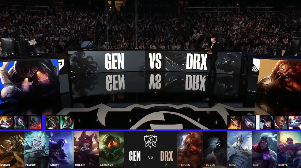 Ruler尽力了！GEN止步四强，DRX让一追三晋级决赛