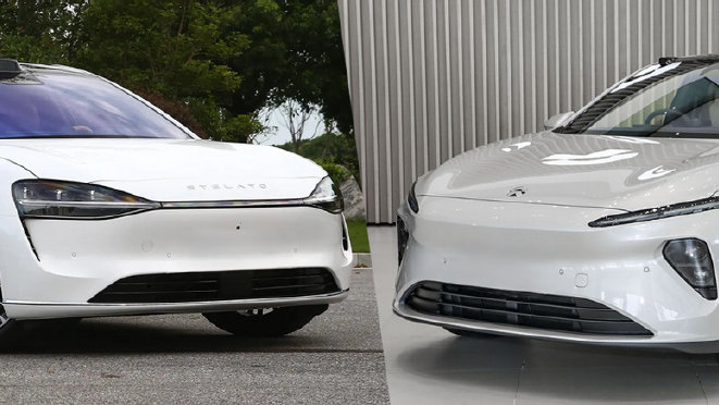 【对比】国产纯电行政级轿车 享界S9 VS 蔚来ET7|蔚来|后驱|行政版_新浪新闻