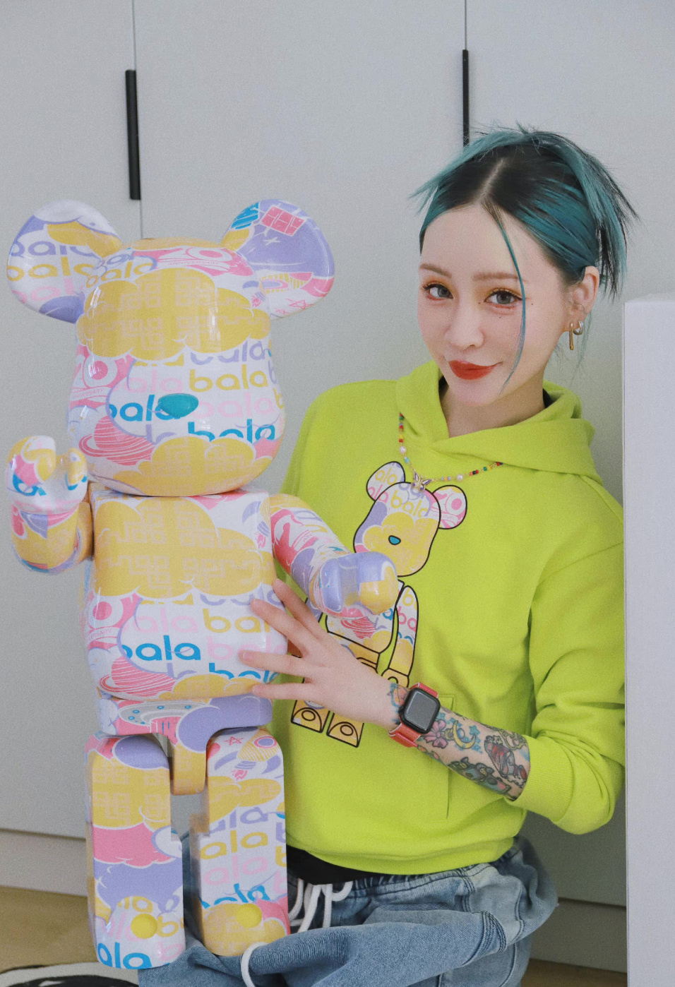 国潮 BE@RBRICK 再添一员，由 balabala 打造的「熊孩子」有何独特之
