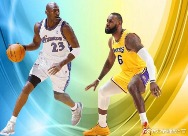 如果都在巅峰期，5个詹姆斯和5个乔丹比赛 哪一组赢面更大？