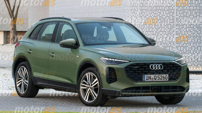 全新Q5曝光，造型借鉴Q6，或配1.5T混动，有望明年引进-新浪汽车