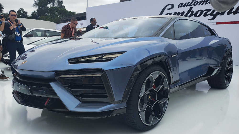 兰博基尼首次“触电” Lanzador全球首发-新浪汽车