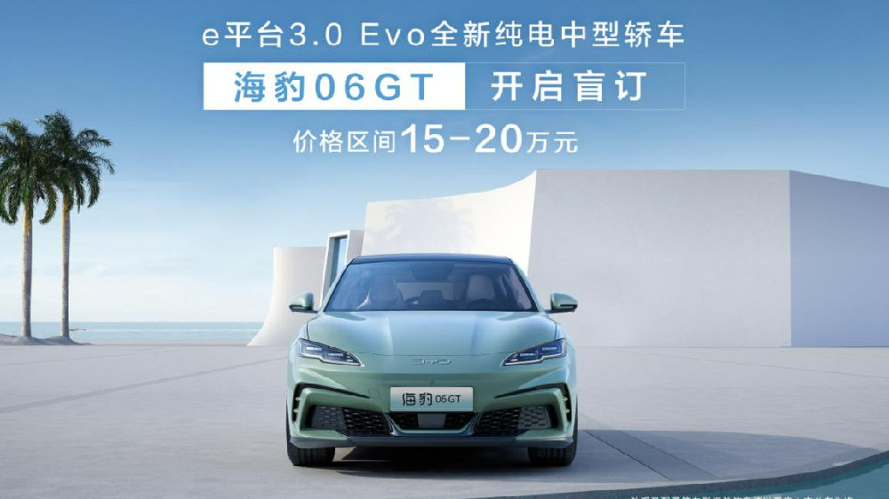 e平台3.0 Evo全面赋能，比亚迪海豹06GT开启盲订15万元起-新浪汽车