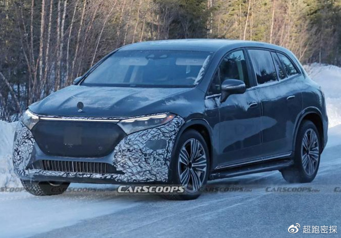 姗姗来迟，全新迈巴赫EQS SUV谍照曝光