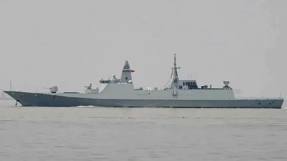 054B型首舰入列，成为驱九支队新成员，让驱九支队“兵强马壮”|驱逐舰|驱逐舰支队|中国海军_新浪新闻