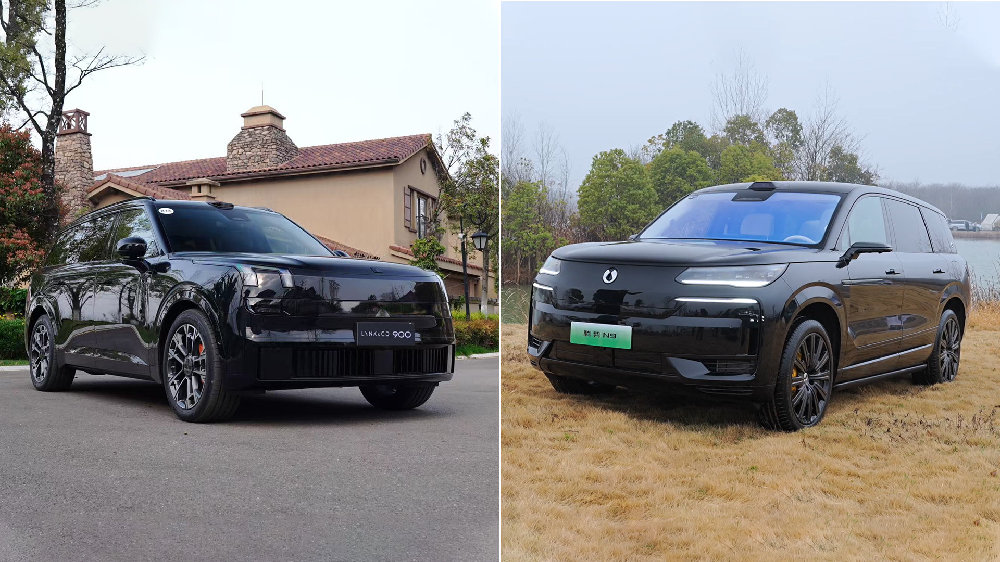 方盒子+强性能，国产大型SUV对决：腾势N9/领克900谁更强？-新浪汽车