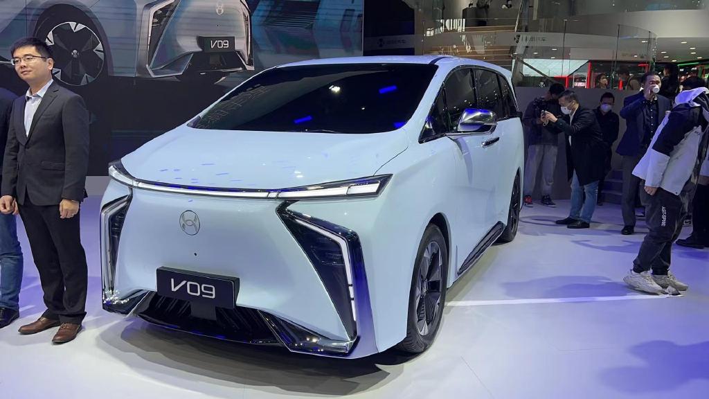 2022广州车展：合创首款MPV车型V09首发