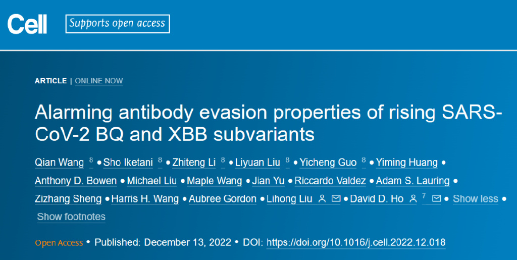 XBB到底会不会引发腹泻？为什么传染力极强？顶级论文中就有答案