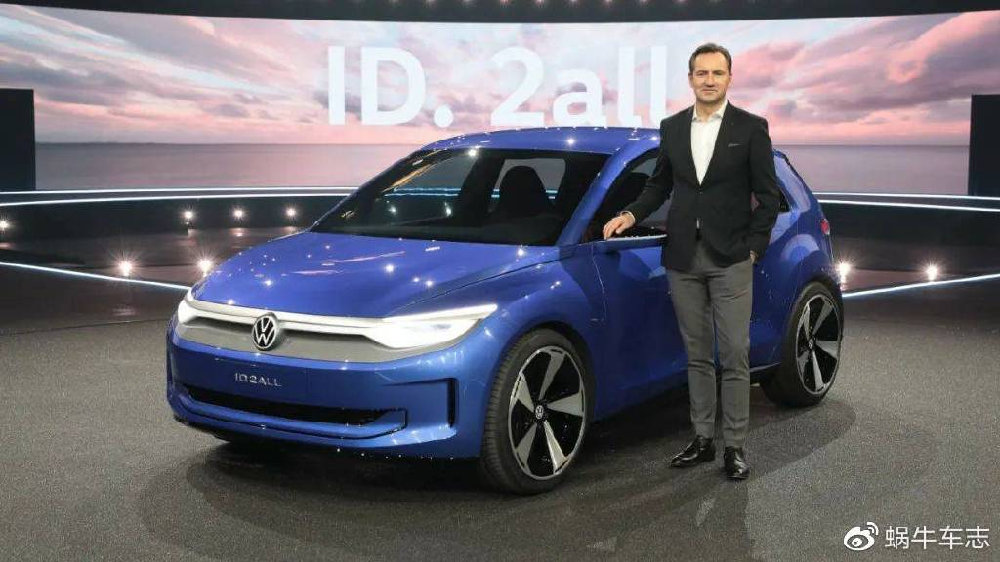 比亚迪海豚劲敌来了！电动“Polo”大众ID.2All国内卖10万有戏？-新浪汽车