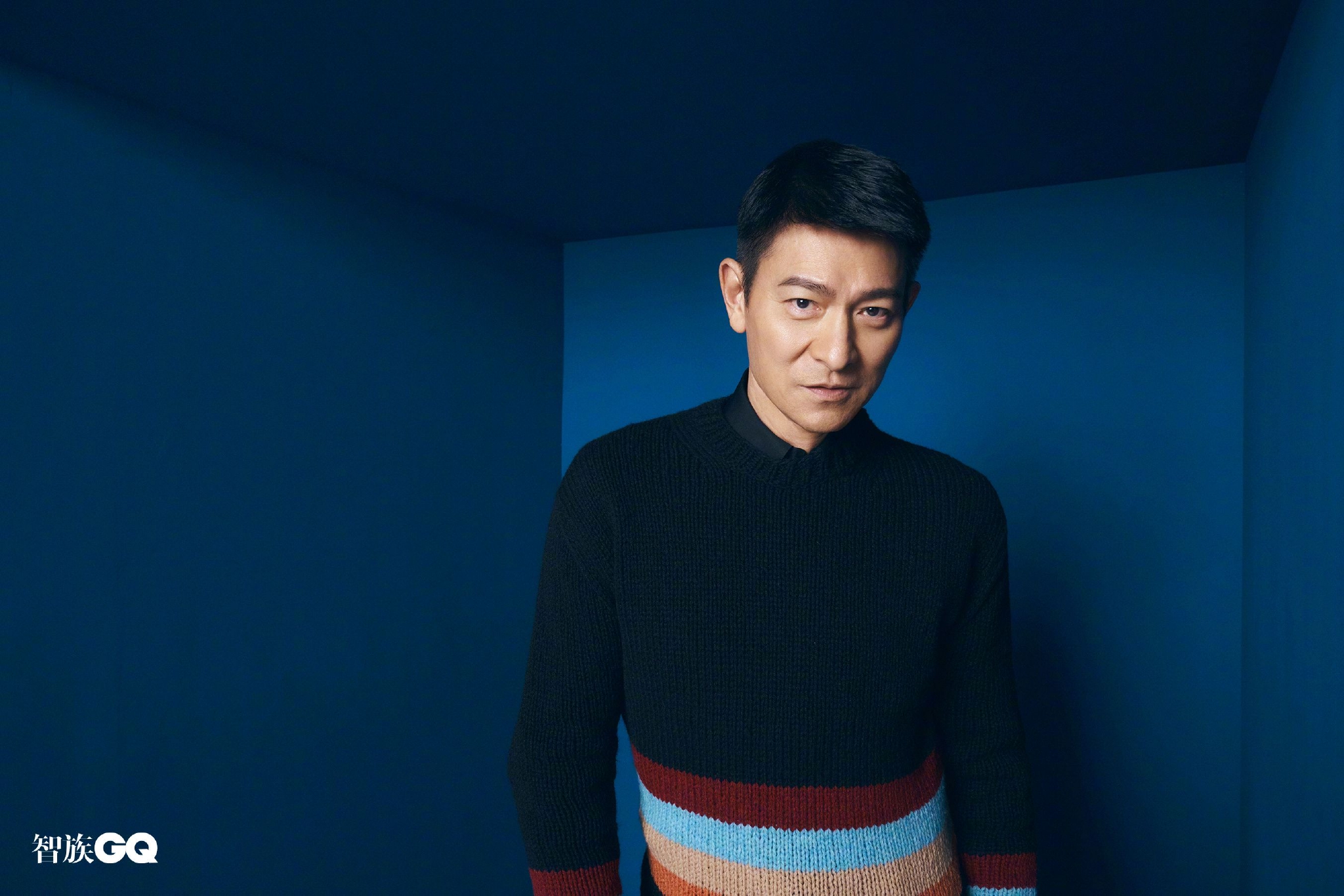 郭帆、刘德华、吴京，《智族GQ》1月刊写真，吴京还在采访中透露