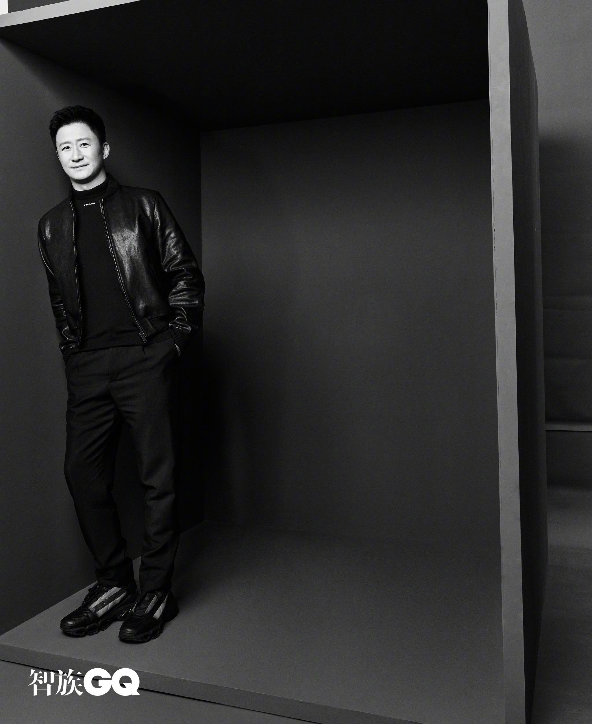 郭帆、刘德华、吴京，《智族GQ》1月刊写真，吴京还在采访中透露