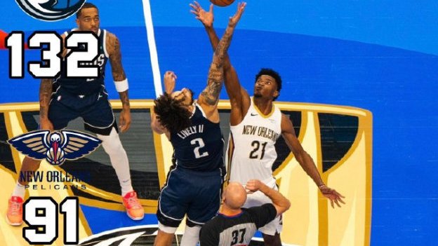 NBA常规赛，独行侠以132-91战胜鹈鹕队，迎来三连胜|独行侠|鹈鹕|比赛_新浪新闻