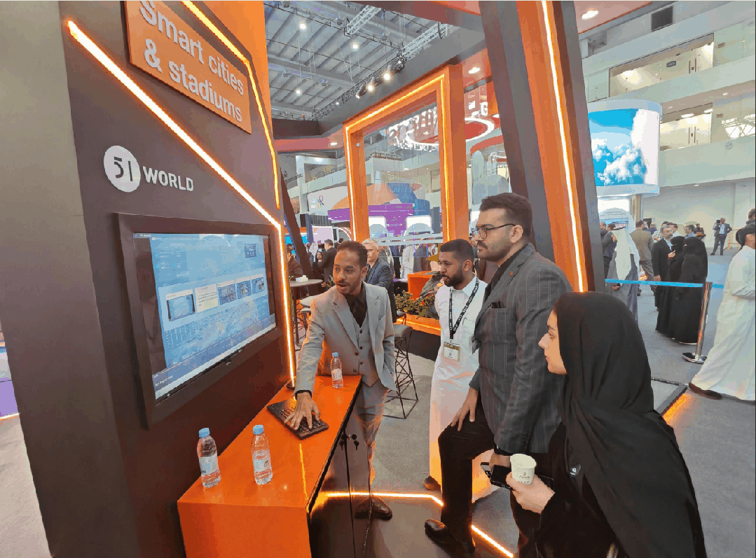 51WORLD引领数字孪生与AI融合创新，助力中东数字经济新突破|数字|中东|沙特_新浪新闻