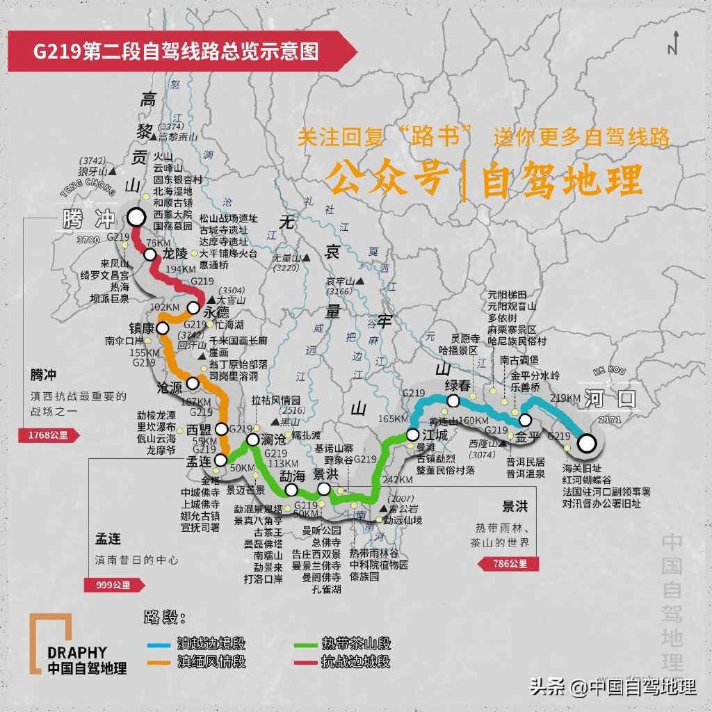 新鲜出炉的G219云南自驾路书来了！带你邂逅中越老缅边境风光...|云南省_新浪新闻