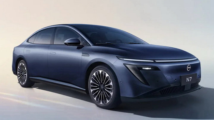 东风日产N7新消息：六种车漆可选，搭8295P芯片支持高阶智驾-新浪汽车