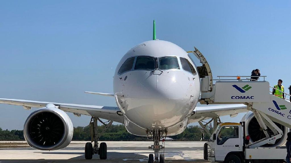 新一架C919再次试飞，CJ-1000A已升空测试，装机指日可待|试飞|飞机|发动机_新浪新闻