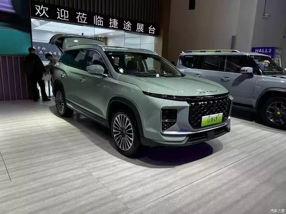 售16.69万起 捷途山海L9亮相海口车展 7座中型SUV续航1100km-新浪汽车