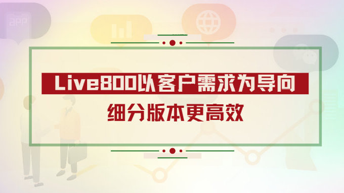 Live800以客户需求为导向，细分版本更高效|医疗|访客|客服_新浪新闻