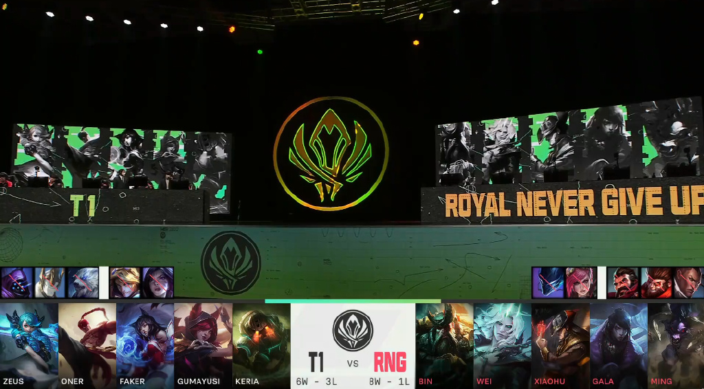 Bin致命失误！T1成功复仇RNG，MSI四强队伍最终确定