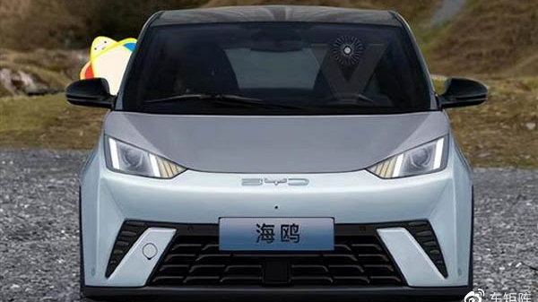 比亚迪海鸥，欲打造A00级“王者”，五菱宏光MINI 遇强劲敌手-新浪汽车