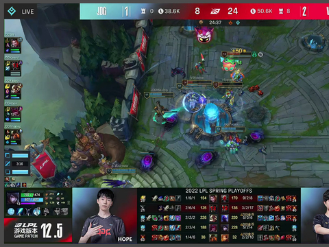 2022LPL春季赛季后赛 V5 3-1 JDG|春季赛|jdg|LPL季后赛_新浪新闻