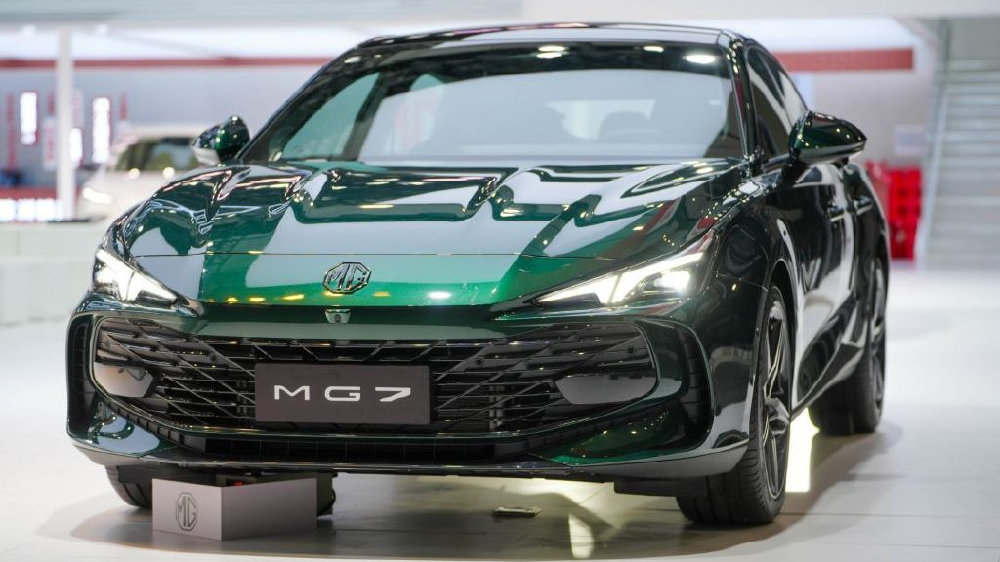 2024广州车展丨燃油车首个NGP高阶智驾迎来OTA MG7 2025款亮相-新浪汽车
