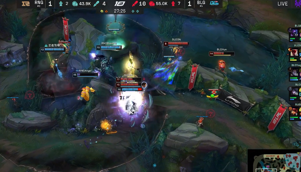 不踢中单就放过GALA！解说热议RNG四保一被淘汰，Angel惨遭清算！