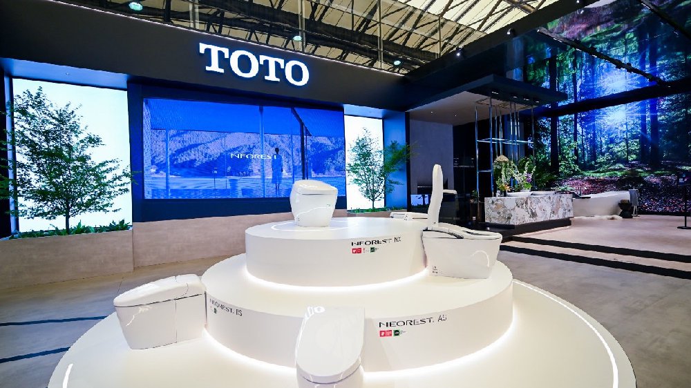 焕新卫浴新生活 TOTO亮相2024 KBC展|TOTO|整体浴室|日本_新浪新闻