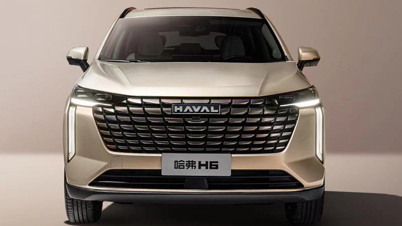 全新哈弗H6官图曝光，年轻运动，搭载Hi4-T混动竞争比亚迪宋Plus-新浪汽车