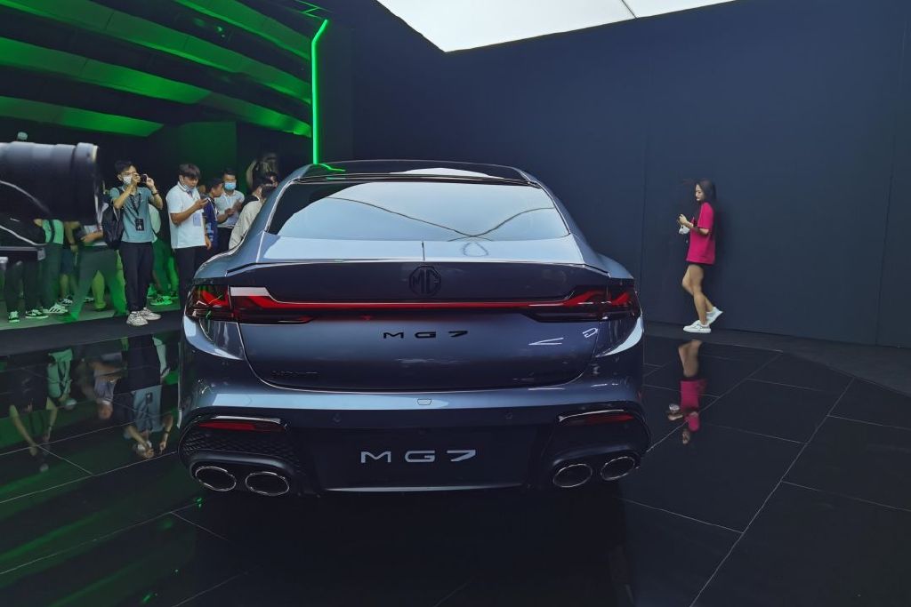 与极致较真 上汽名爵全新MG黑标发布 首款旗舰产品全新MG7同步首发
