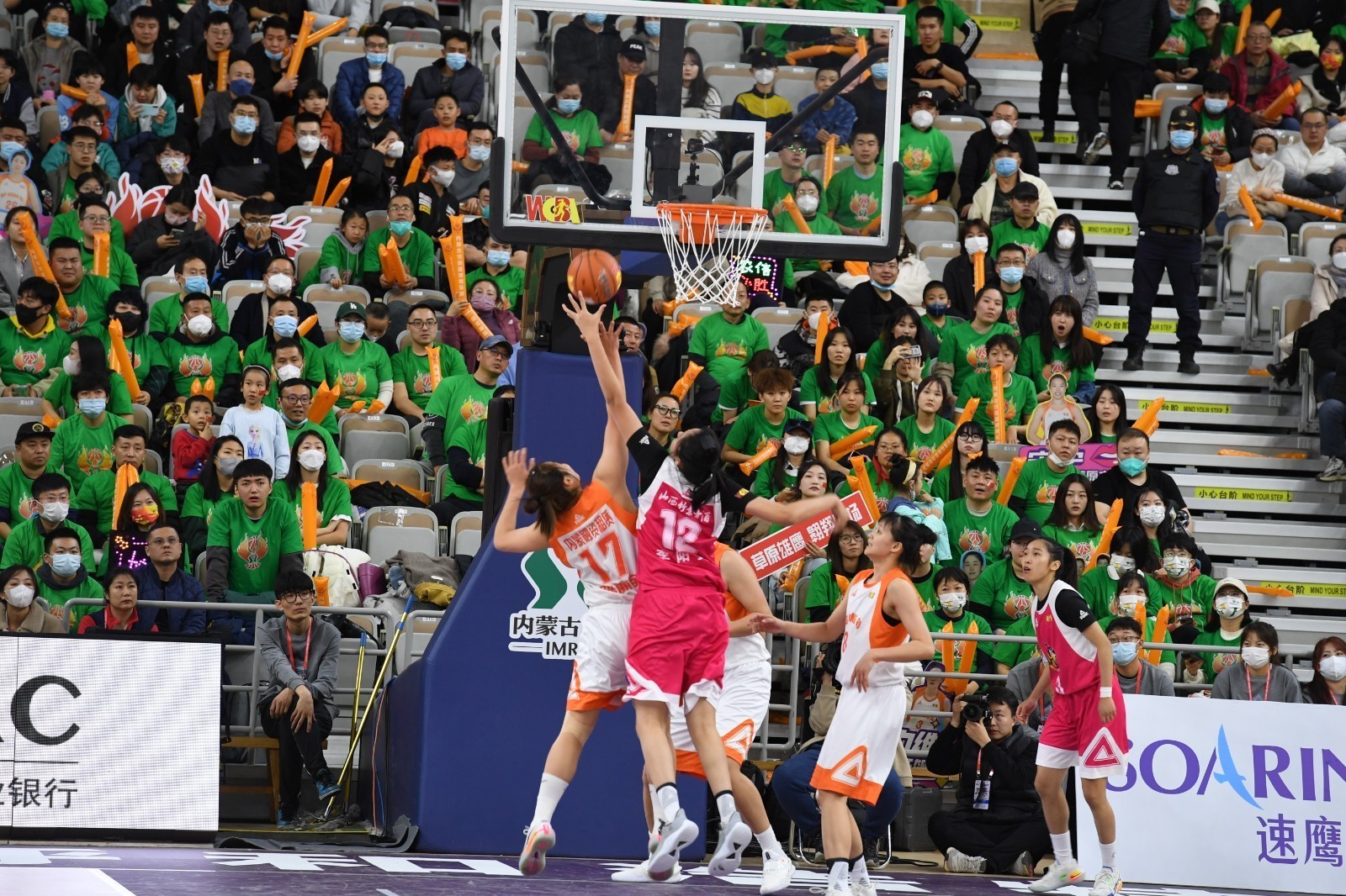 WCBA季后赛：内蒙古农信队88比51战胜山西竹叶青酒队