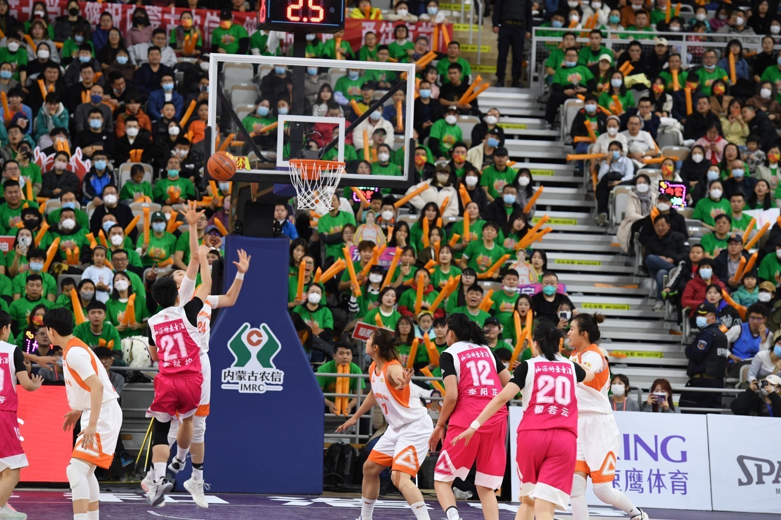 WCBA季后赛：内蒙古农信队88比51战胜山西竹叶青酒队