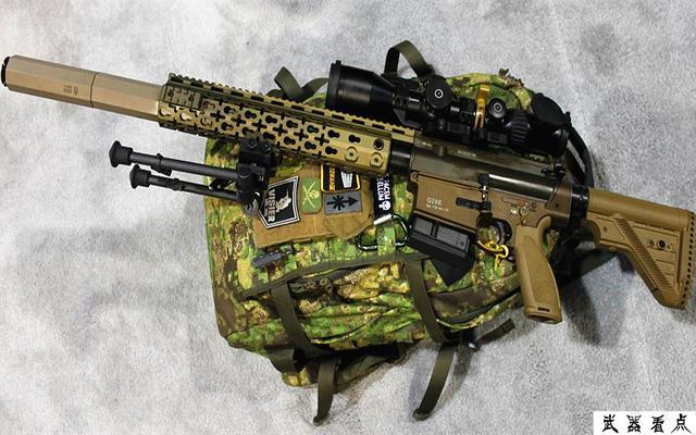 德国G28精确射手步枪，保证每支的精度都能达到1.5MOA