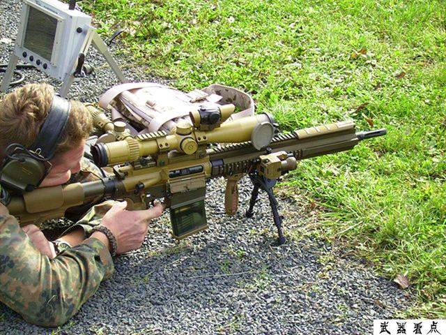 德国G28精确射手步枪，保证每支的精度都能达到1.5MOA