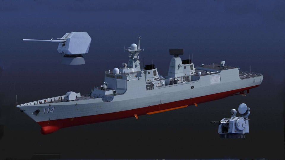 052D加长版L来了，吨位增加500，搭载两架直20，还具反隐身能力|驱逐舰|雷达|加长版_新浪新闻