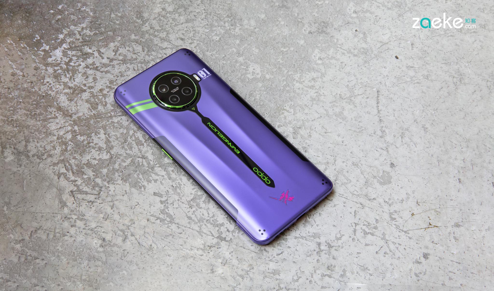 身披EVA初号机色彩的OPPO Ace2，同步率直追400%|新世纪福音战士|限定版|相机_新浪新闻