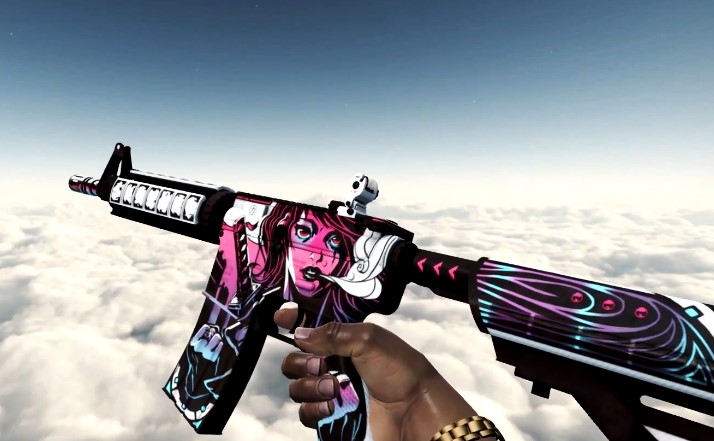 CSGO：M4A1增强后，M4A4皮肤都降价了？这2把刚好入手|皮肤|咆哮|龙王_新浪新闻