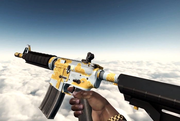 CSGO：M4A1增强后，M4A4皮肤都降价了？这2把刚好入手