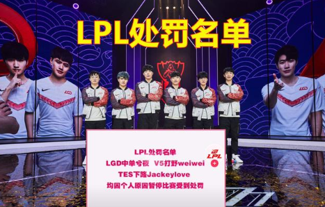 网友爆料LPL官方处罚内容：阿水、xiye、weiwei被罚，原因太搞笑|阿水|键盘|球球_新浪新闻