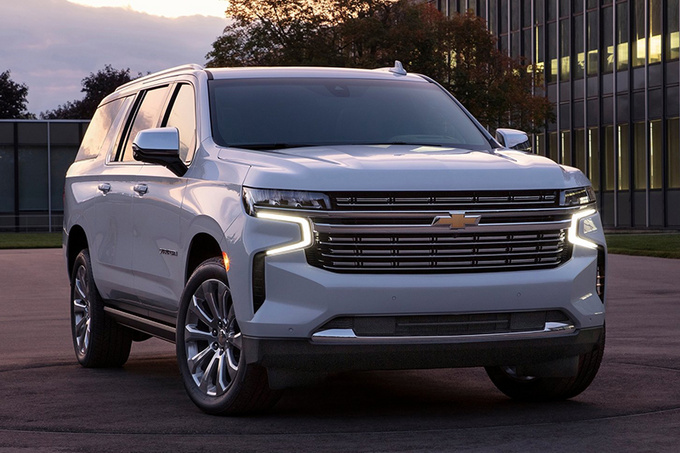雪佛兰新款大型SUV发布 搭5.3 V8+10AT，安全配置提升，即将开售-新浪汽车