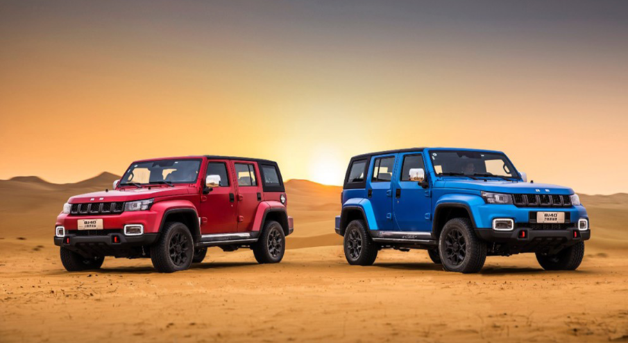 共推出5款车型，北京BJ40刀锋英雄版上市