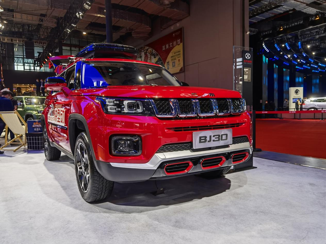 2021上海车展直击：北京BJ30打造10万级硬派城市SUV