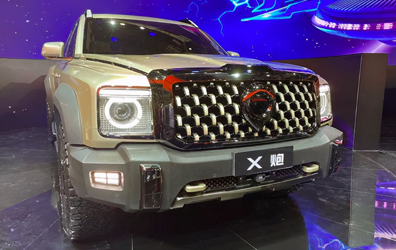 长城X炮来了！3.0T+9AT，霸气外形，能否抢猛禽饭碗？