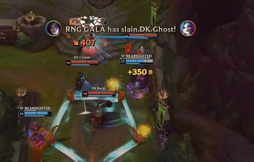 万军丛中取敌将首级！GALA卡莎大招打懵DK，RNG拿下赛点