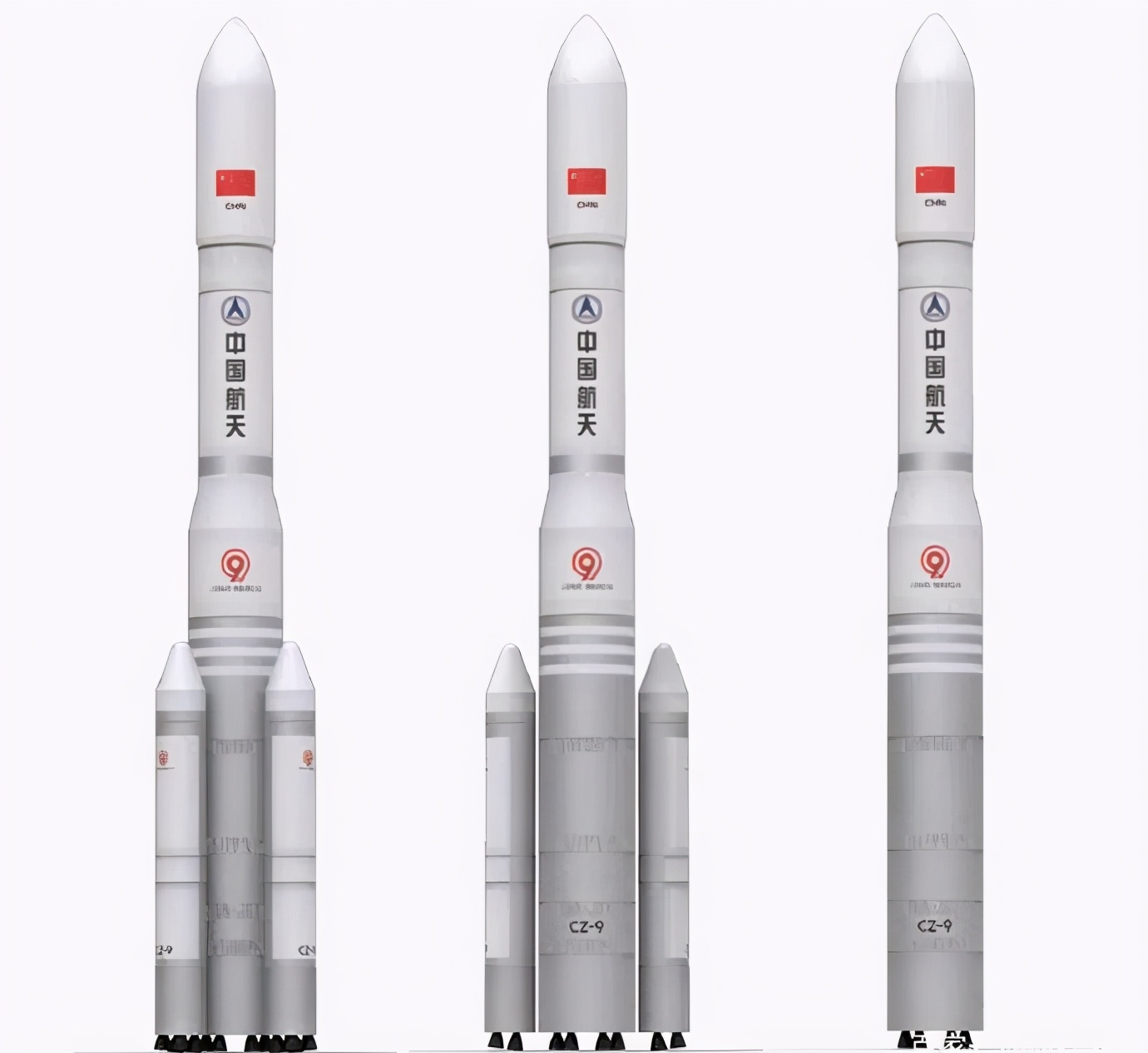 更高更粗更大！长征九号最新改进型大变样，撤掉助推器运力却上升